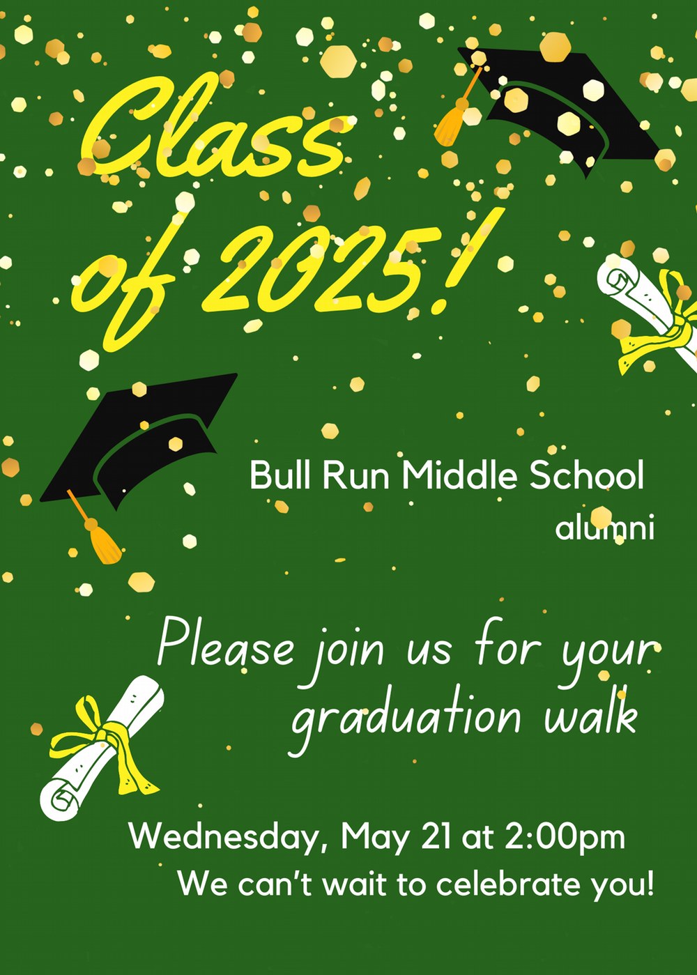 Senior Class Activities and Information - Battlefield High School